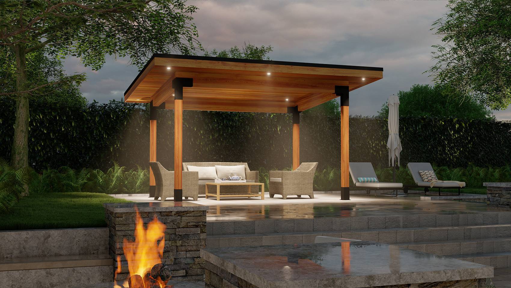 Choosing the Perfect Outdoor Structure: Pool House vs. Cabana vs ...
